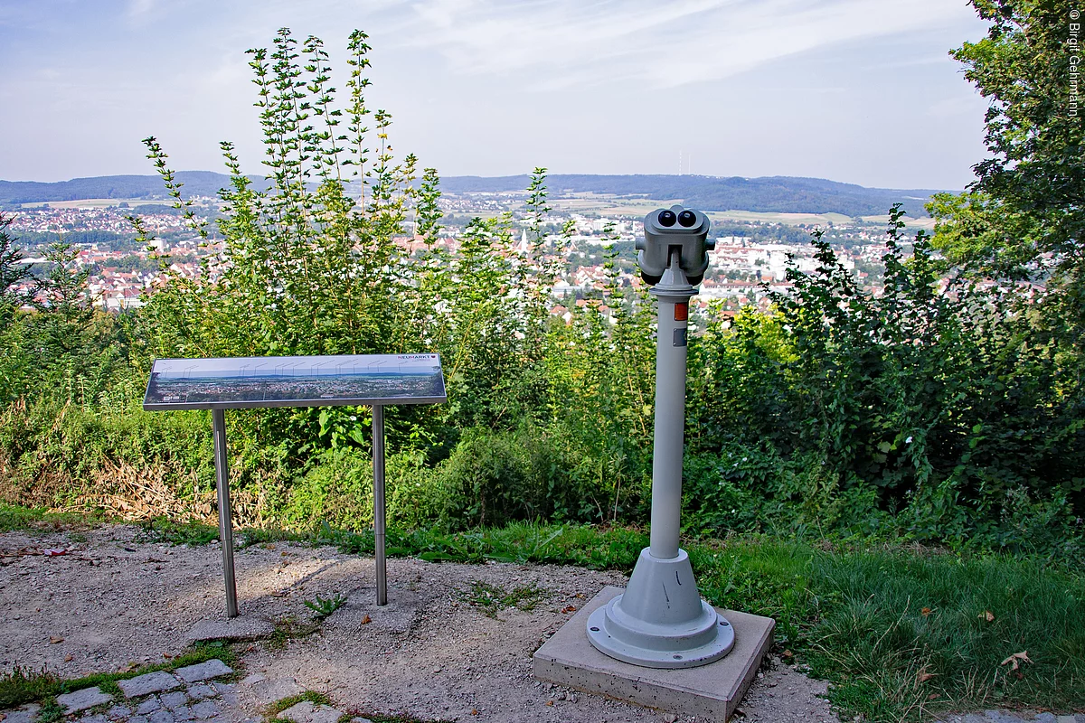 Fernrohr auf dem Mariahilfberg - Tourist-Information der Stadt Neumarkt